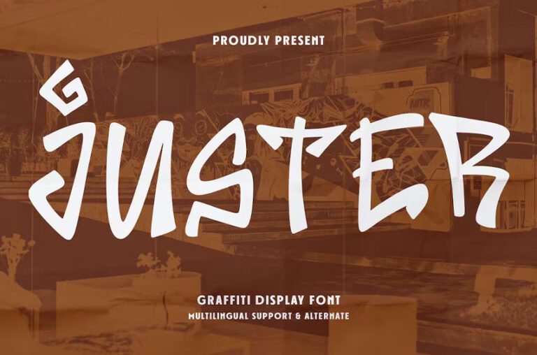 Juster Font - Creative Fonts