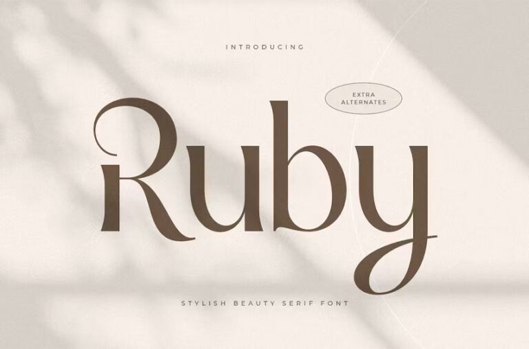 Ruby Font - Creative Fonts
