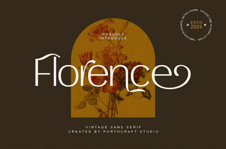 Florence Font - Creative Fonts