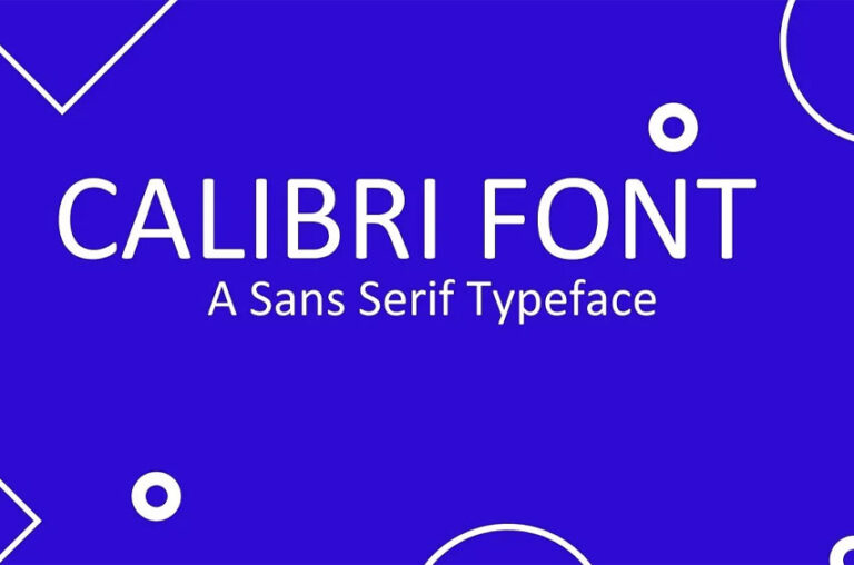 Calibri Font - Creative Fonts