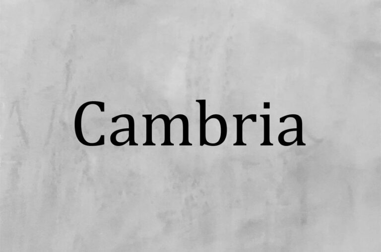 Cambria Font - Creative Fonts
