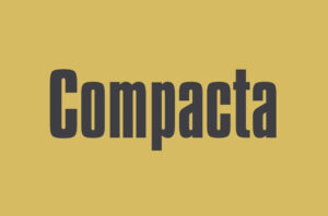 Compacta Font - Creative Fonts