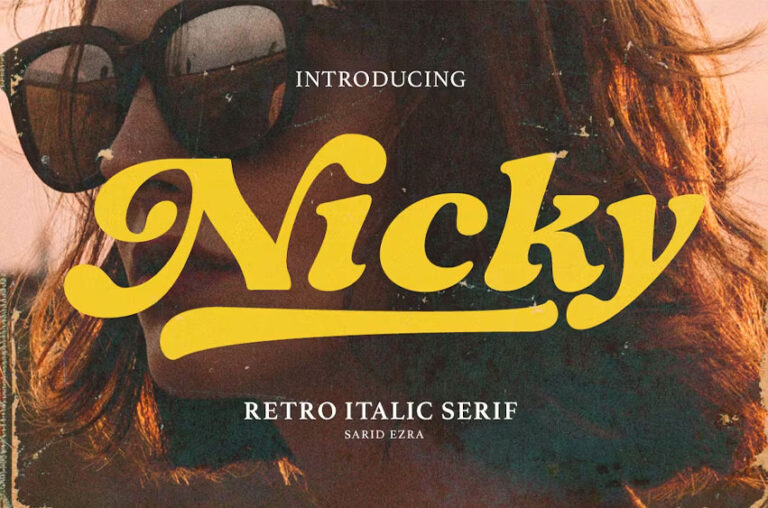 Nicky Font - Creative Fonts