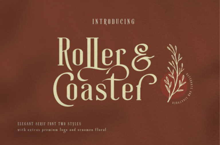 Roller Coaster Font - Creative Fonts