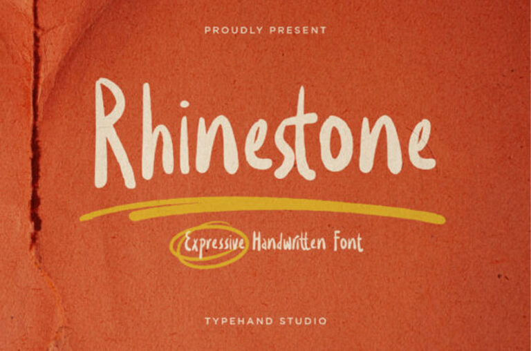 Rhinestone Font - Creative Fonts