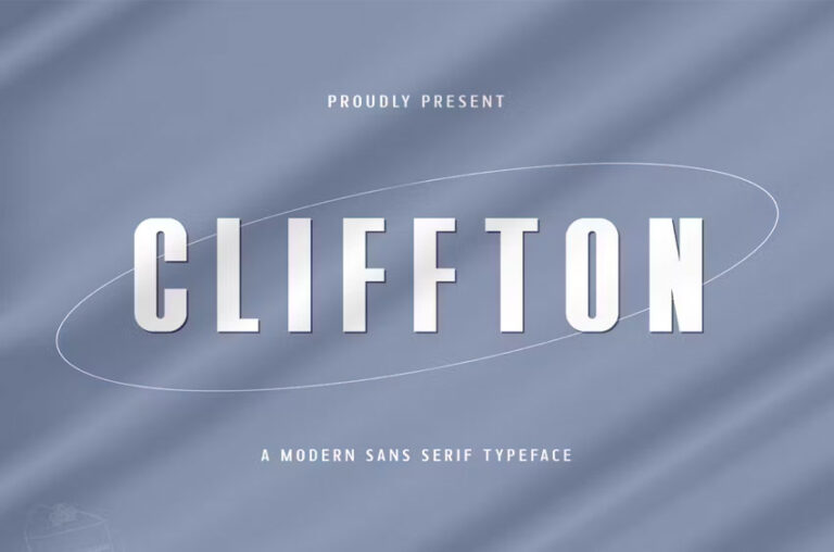 Cliffton Font - Creative Fonts