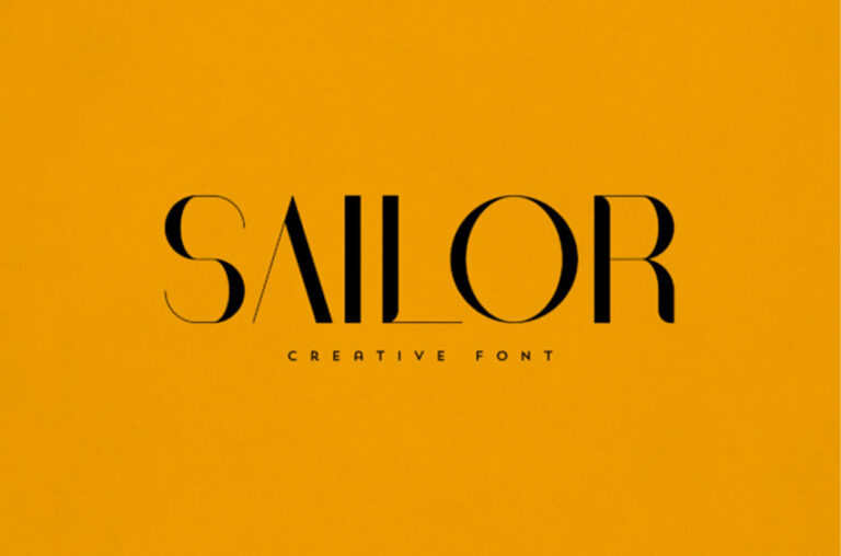 Sailor Font - Creative Fonts
