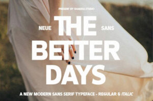 The Better Days Font - Creative Fonts
