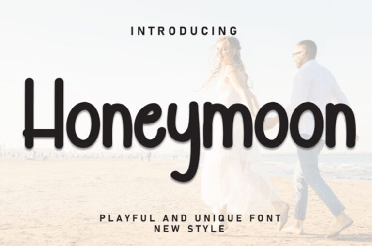 Honeymoon Font - Creative Fonts