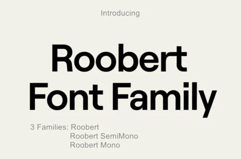 Roobert Font - Creative Fonts