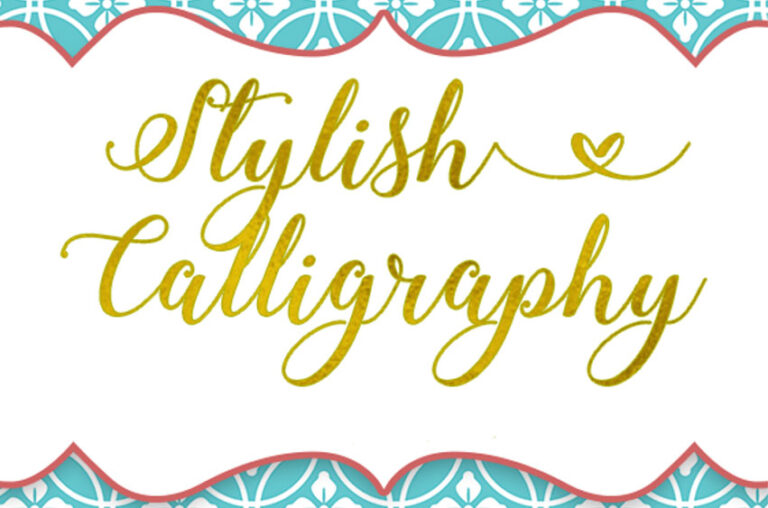 Stylish Calligraphy Font - Creative Fonts
