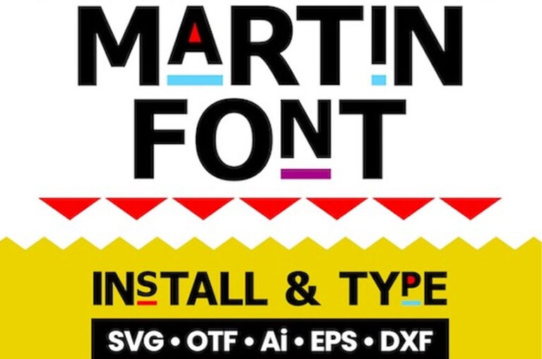 Martin Font - Creative Fonts