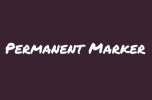 Permanent Marker Font - Creative Fonts