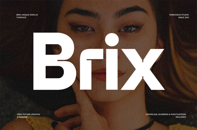 Brix Font - Creative Fonts