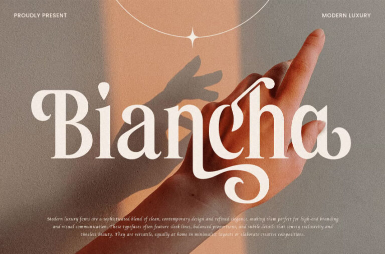 Biancha Font - Creative Fonts