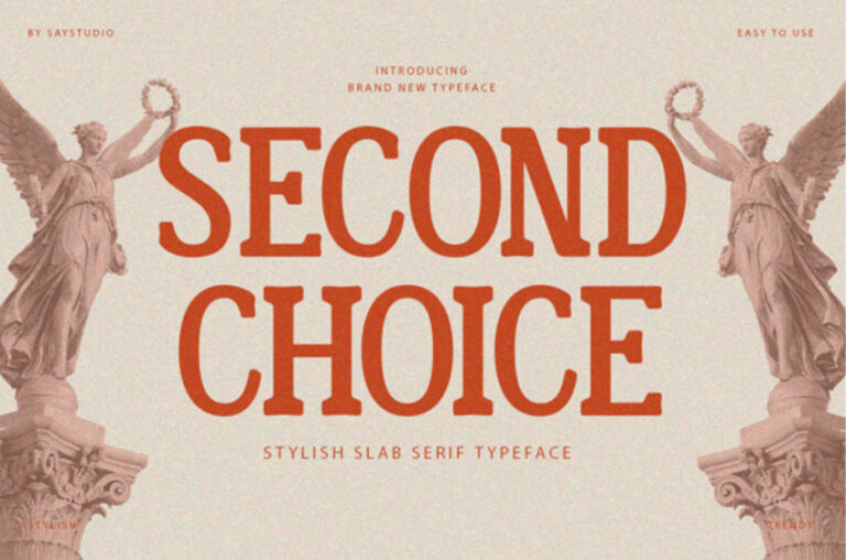 Second Choice Font - Creative Fonts