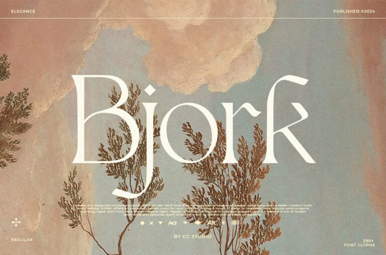 Bjork Font - Creative Fonts