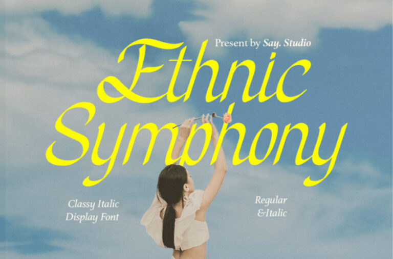 Ethnic Symphony Font - Creative Fonts