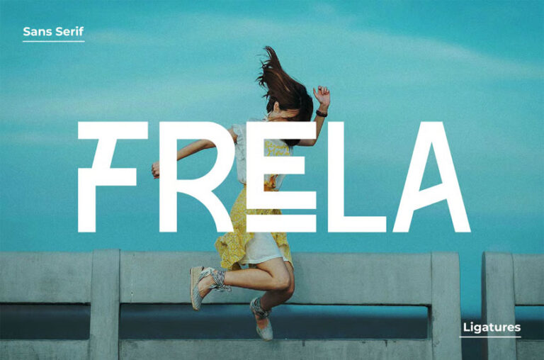 Frela Font - Creative Fonts