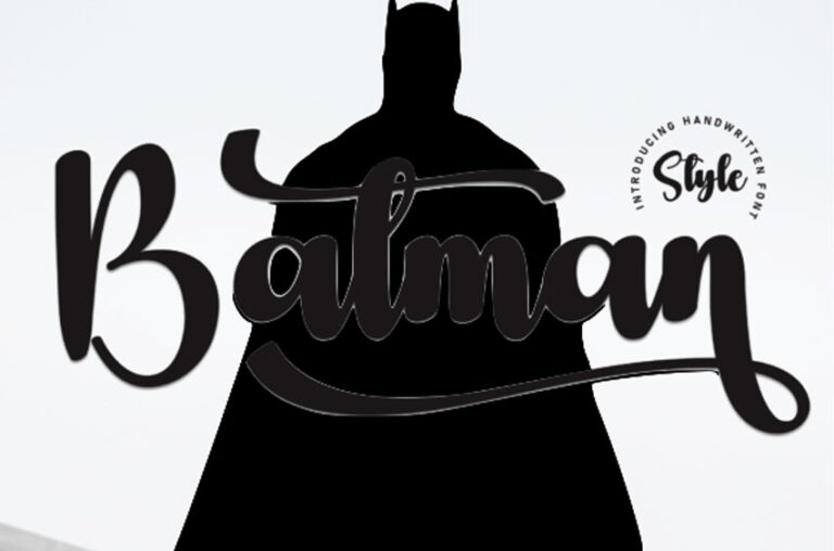 Batman Font - Creative Fonts