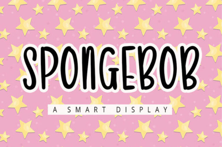Spongebob Display Font - Creative Fonts