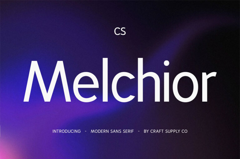 CS Melchior Font - Creative Fonts