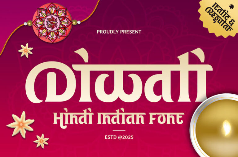 Diwali Font - Creative Fonts