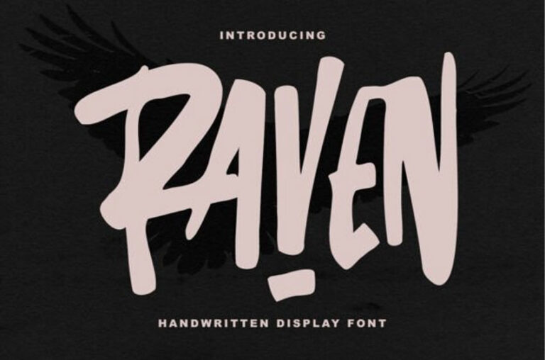 Raven Font - Creative Fonts