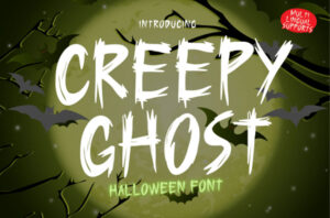 Creepy Ghost Font - Creative Fonts