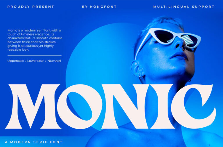 Monic Font - Creative Fonts