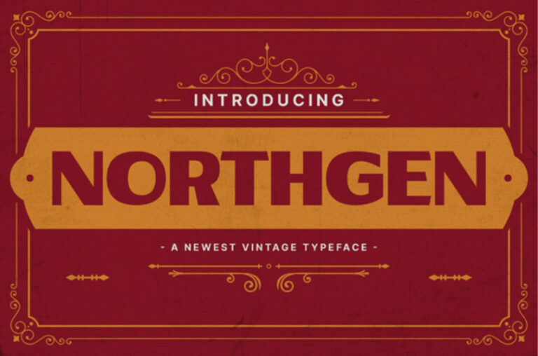 Northgen Font - Creative Fonts