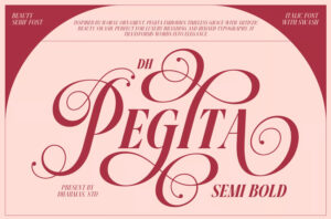 Pegita Semi Bold Font - Creative Fonts
