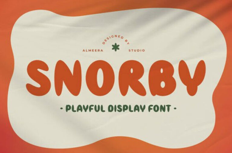 Snorby Font - Creative Fonts