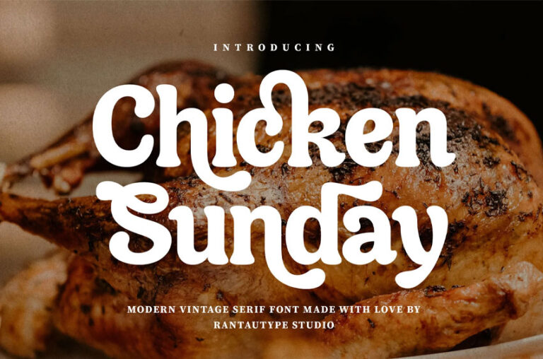 Chicken Sunday Font - Creative Fonts