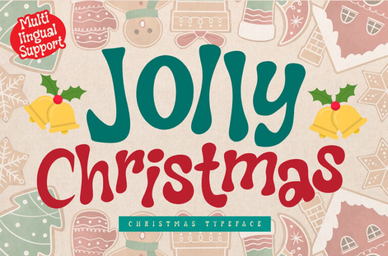 Jolly Christmas Font - Creative Fonts