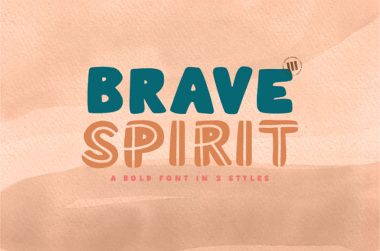 Brave Spirit Font - Creative Fonts