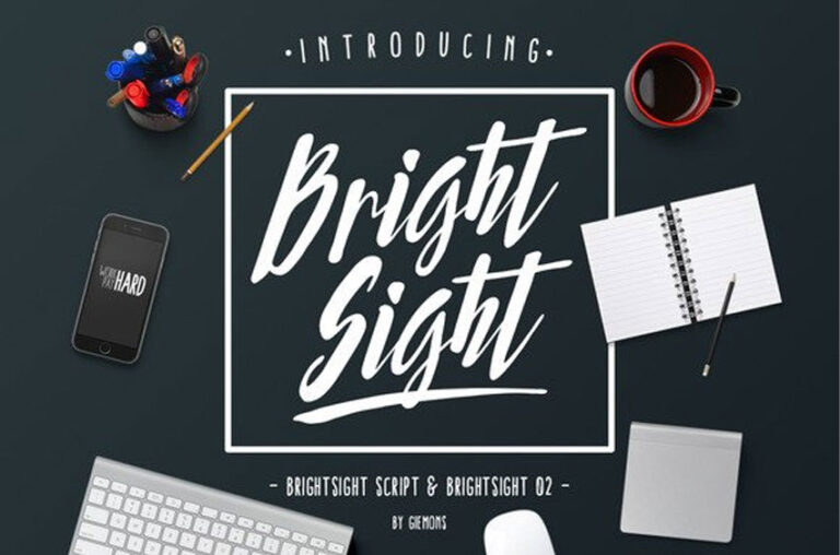 Bright Sight Font - Creative Fonts