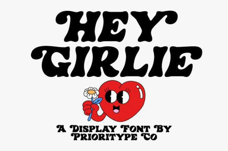 Hey Girlie Font - Creative Fonts