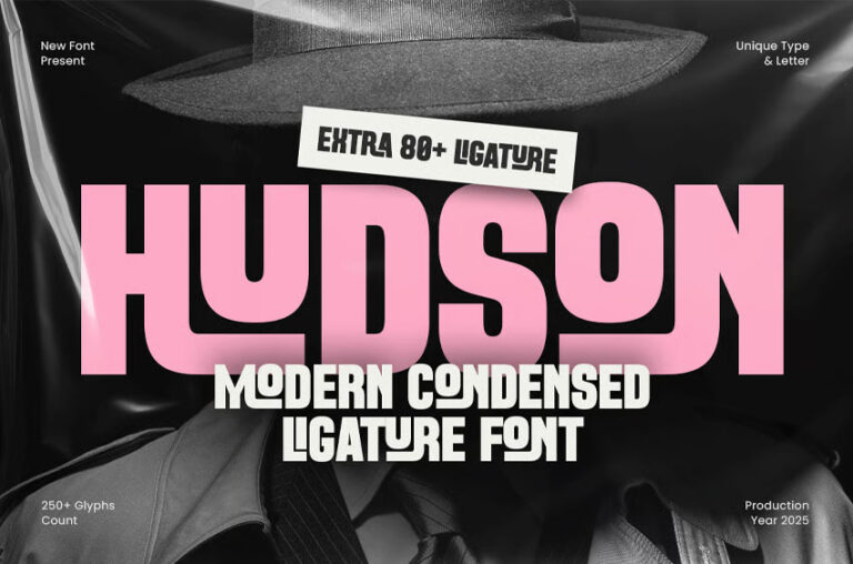 Hudson Font - Creative Fonts