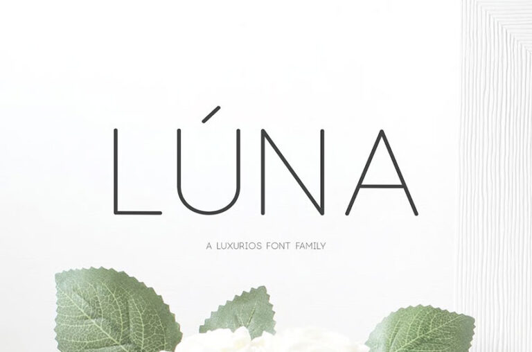 Lúna Font - Creative Fonts