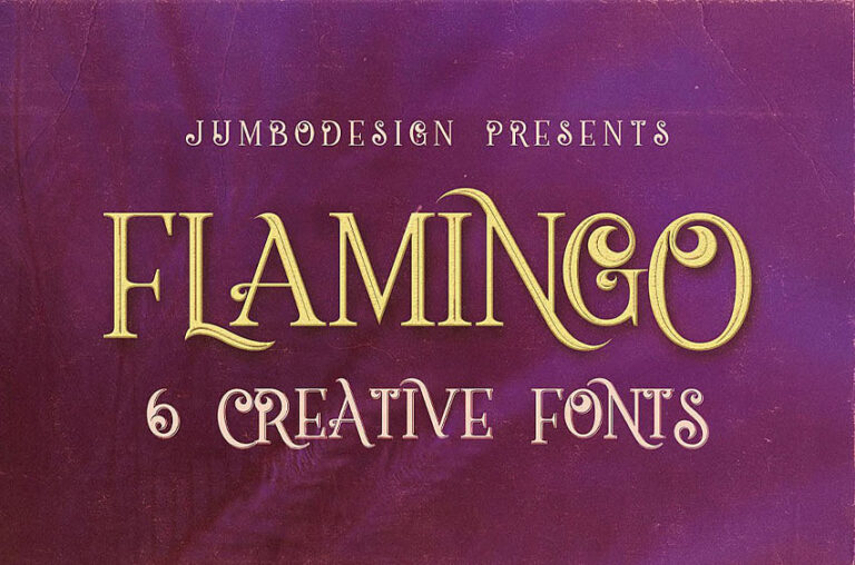 Flamingo Font - Creative Fonts