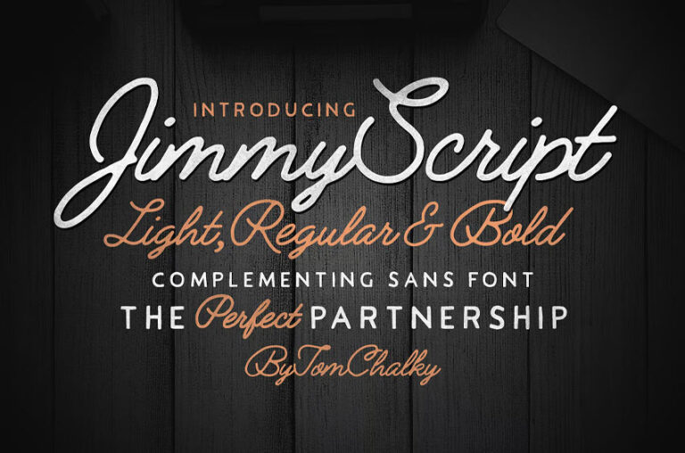 Jimmy Font - Creative Fonts