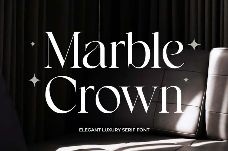 Marble Crown Font - Creative Fonts