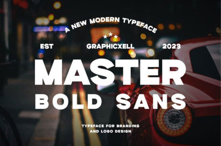 Master Bold Font - Creative Fonts