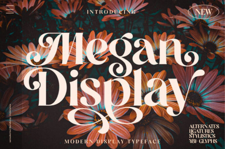 Megan Font - Creative Fonts
