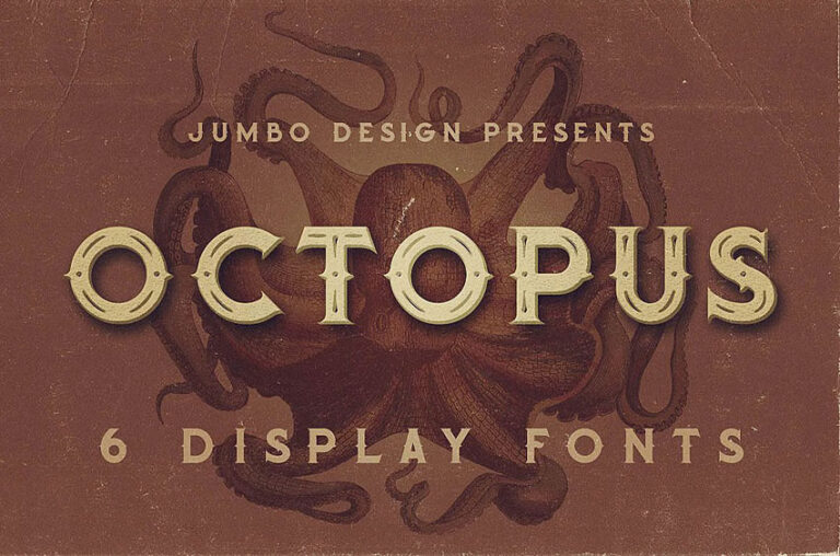 Octopus Font - Creative Fonts
