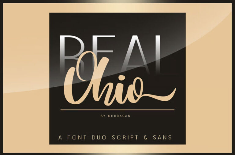 Real Ohio Font - Creative Fonts