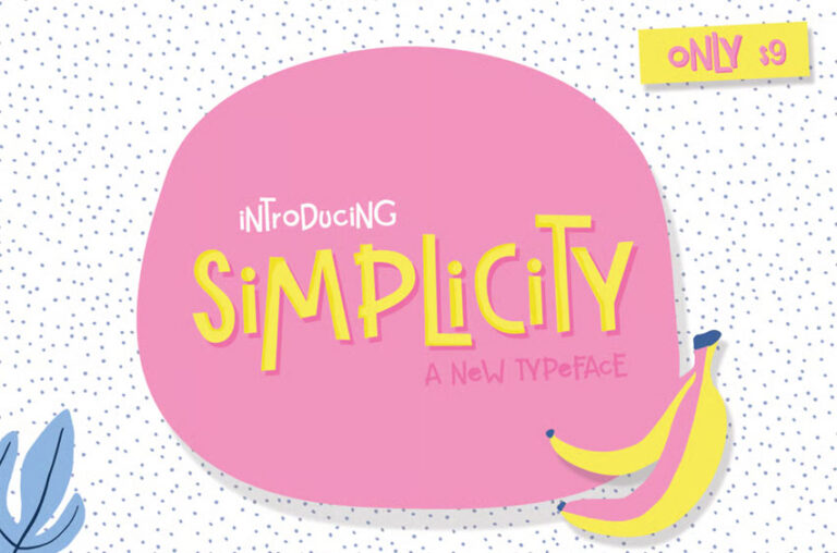 Simplicity Font - Creative Fonts
