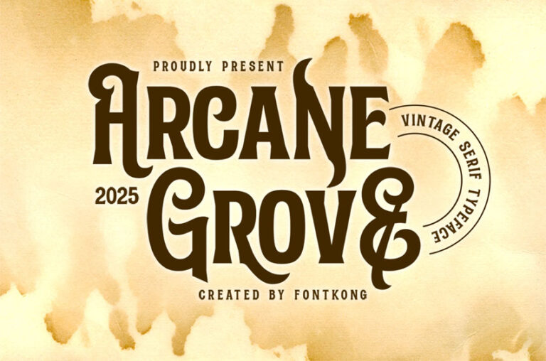 Arcane Grove Font - Creative Fonts