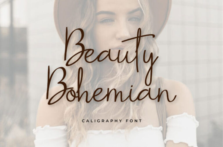 Beauty Bohemian Font - Creative Fonts